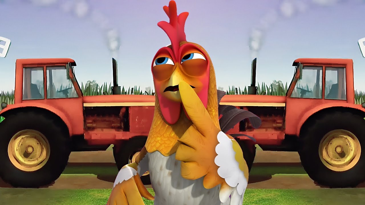 NUEVO AZUL EL POLLITO PIO TRACTOR CON INCREÍBLES COLORIDOS - YouTube