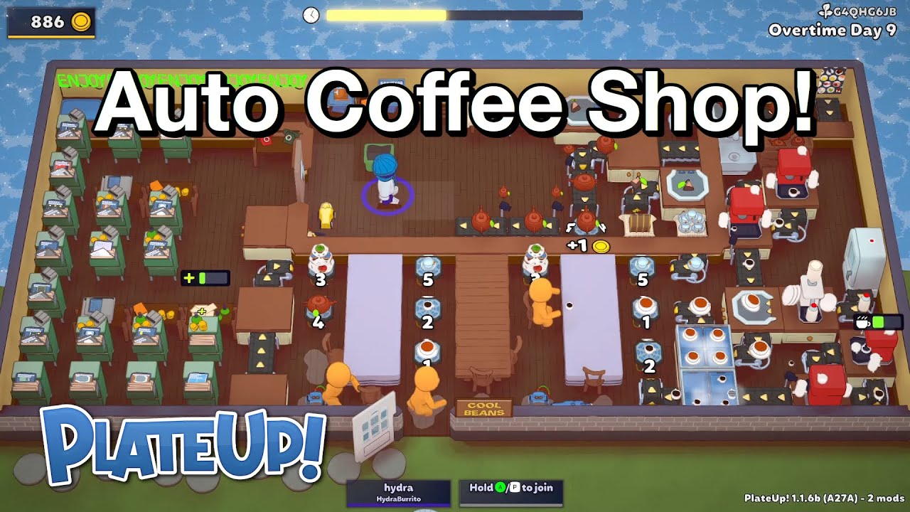Solo Day 1 to Auto Coffee Shop w/ Lattes and Tea on OT9 - Automation ...