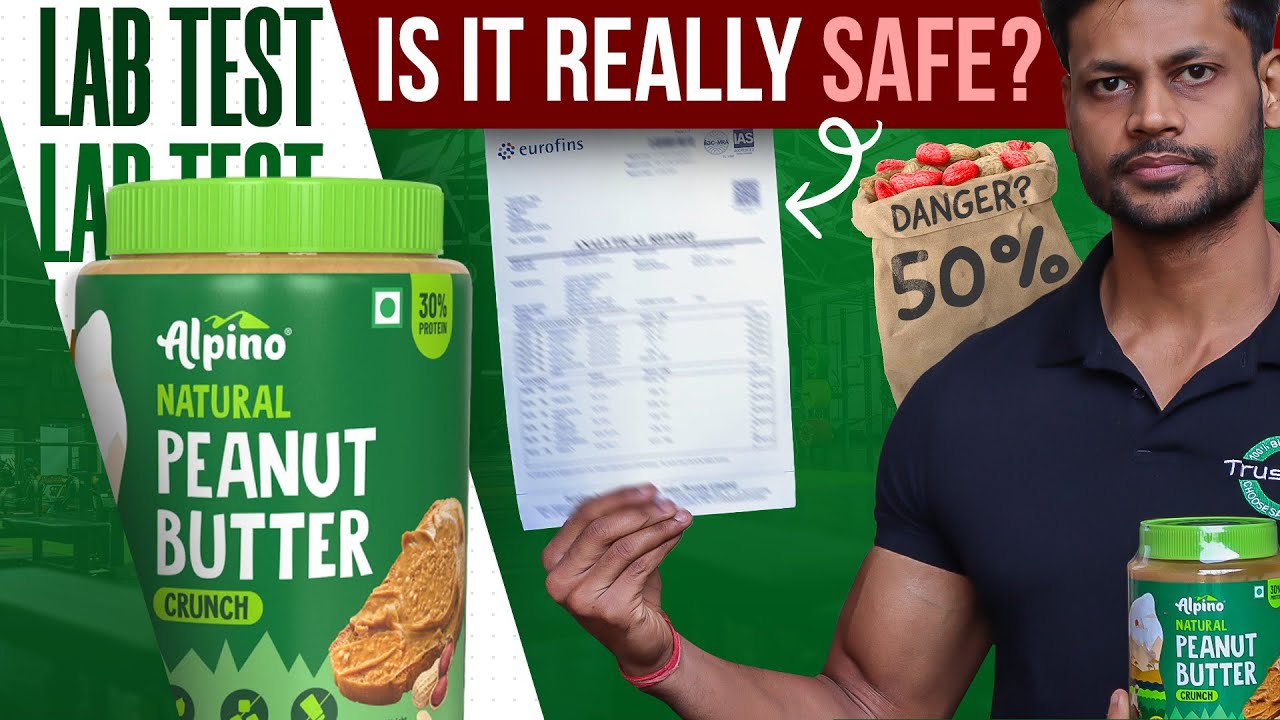 ALPINO NATURAL PEANUT BUTTER LAB TEST REPORT || PASS OR FAIL ?? #review ...
