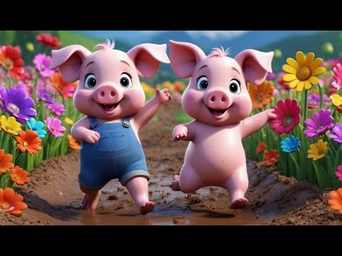 Pig Curls Go Wiggle Wiggle Wiggle | Nursery Rhymes for Kids & Baby ...