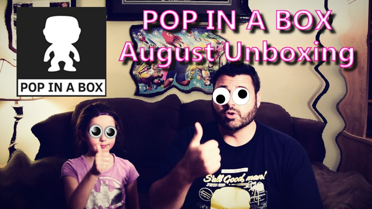 Pop in a Box August 2015 Unboxing - YouTube