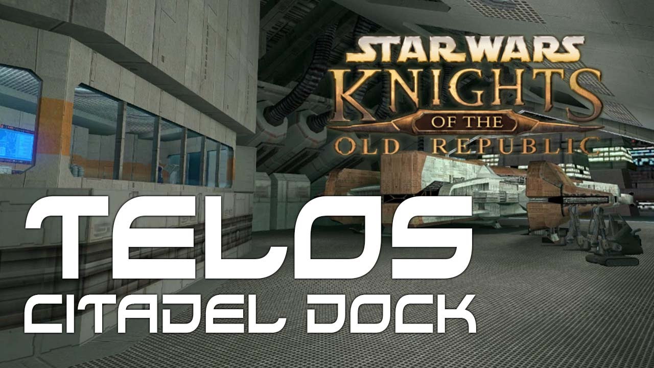 Knights of the Old Republic II: Telos Citadel Dock - YouTube