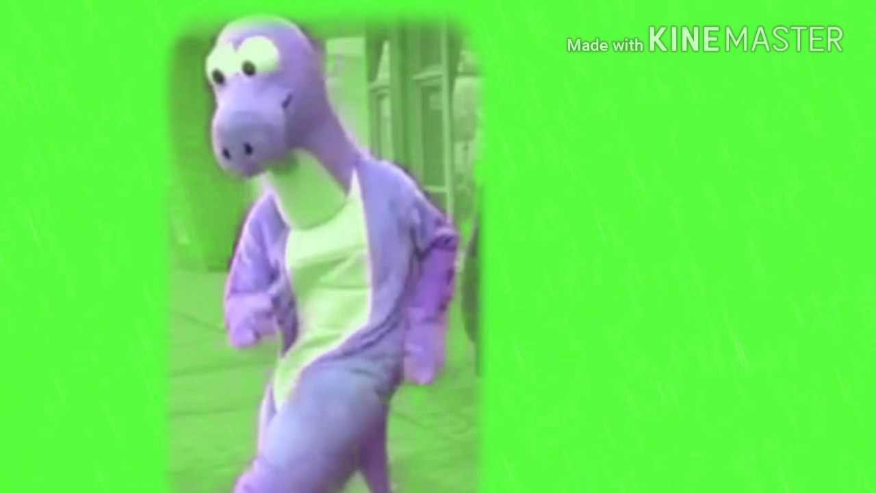 Blue Yoshi Dancing Green Screen Effect - YouTube