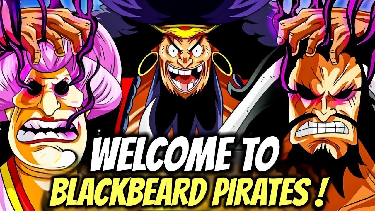The New Members of the Blackbeard Pirates | One Piece Chapter 1149 ...