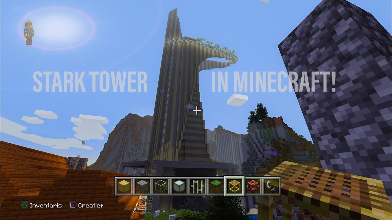 STARK TOWER IN MINECRAFT! | MINECRAFT | Livestream - YouTube