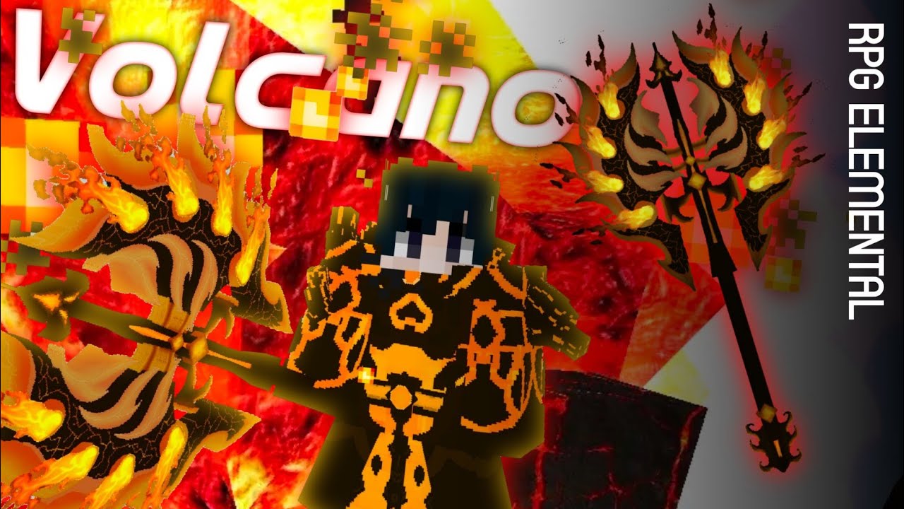 NEW UPDATE MAGMA AXE...| RPG ELEMENTAL WEAPON ADDON | MINECRAFT - YouTube