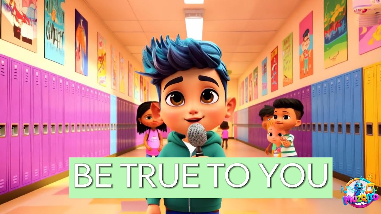 Be True to You 💪 | Empowering Song for Kids About Confidence and ...