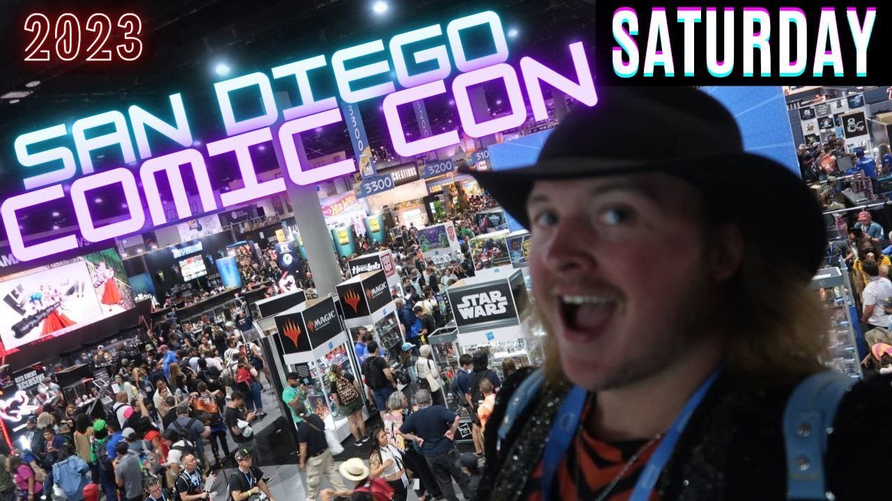 San Diego Comic Con 2023 Saturday - YouTube