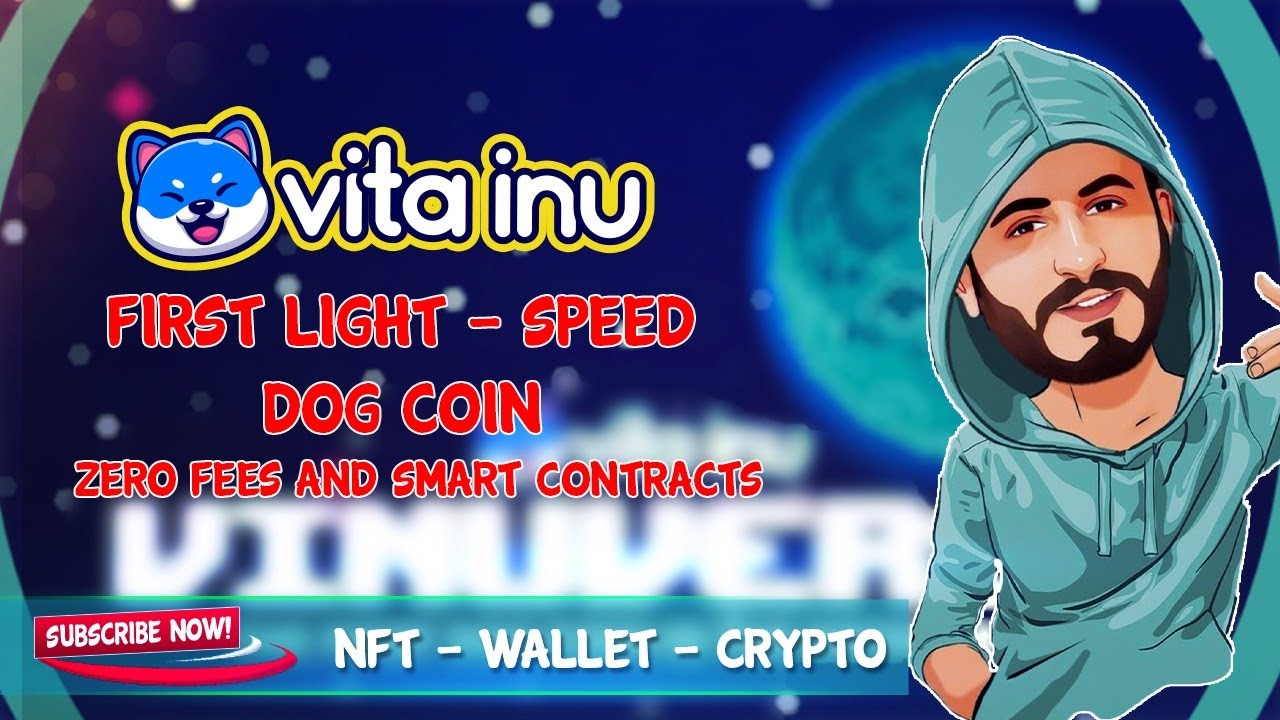 Vita Inu Speed Dog Coin with Zero Fees 🐶 - #crypto #nft #cryptocurrency ...