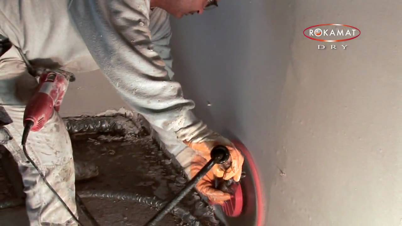 ROKAMAT "DRY" - Plaster Finishing Machine / Spezialfilzmaschine ...