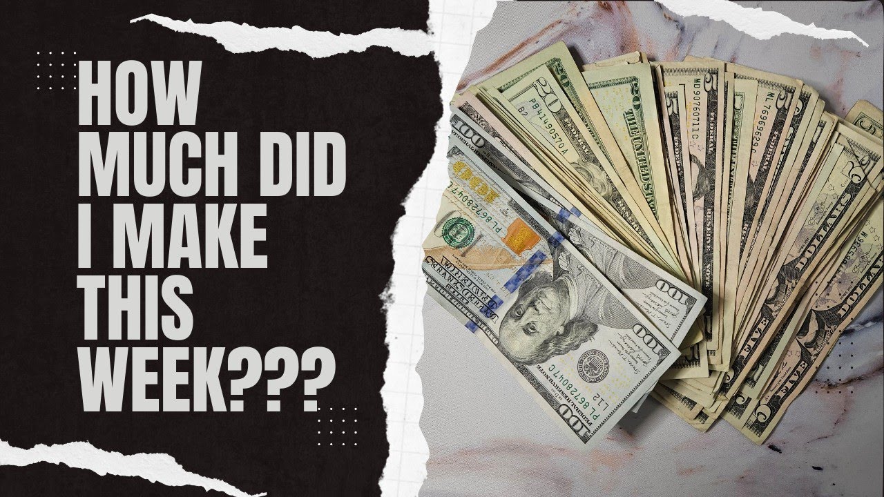 What I Make in a Week as a Server | Weekly Cash Tip Count | Server ...