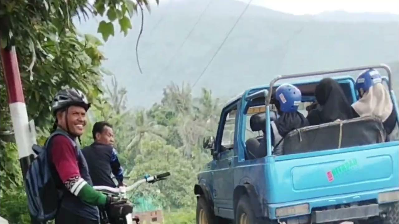 Baraya Goranji Gowes Happy Ketemu Bule Kanada Bersama Hari Minggu Seru Ke Gunung Galunggung Part ...
