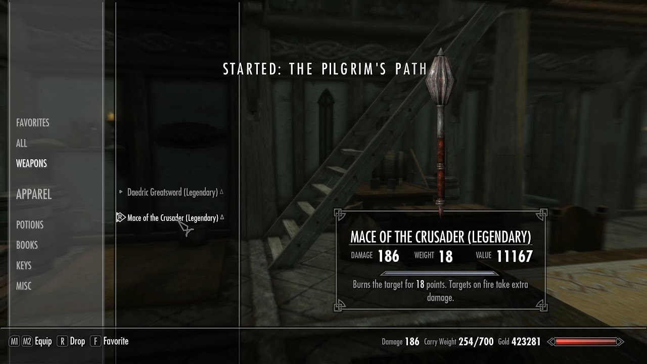 Skyrim AE Legendary Difficulty Ep 201 The Pilgrim's Path - YouTube