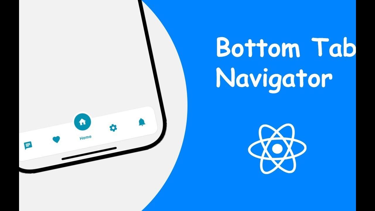 Bottom Tab Navigation Animado React Native | UI/UX - YouTube