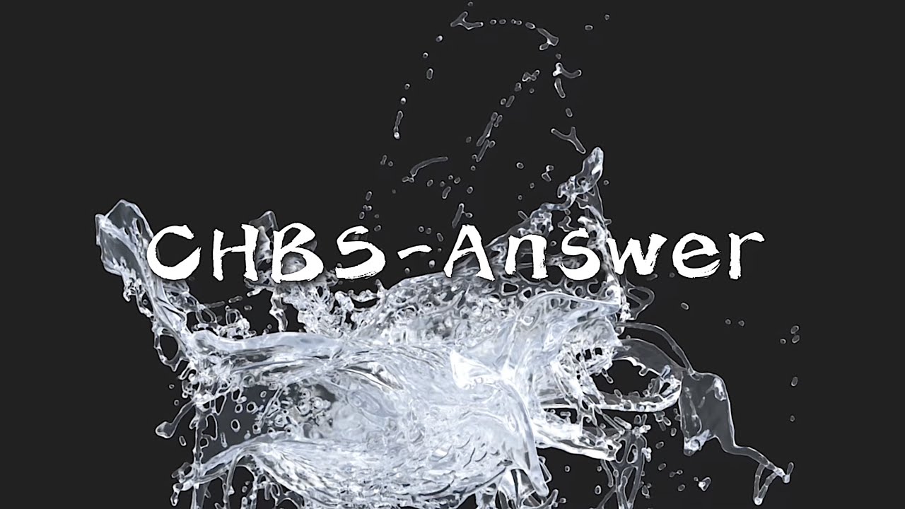 CHBS-Answer - YouTube