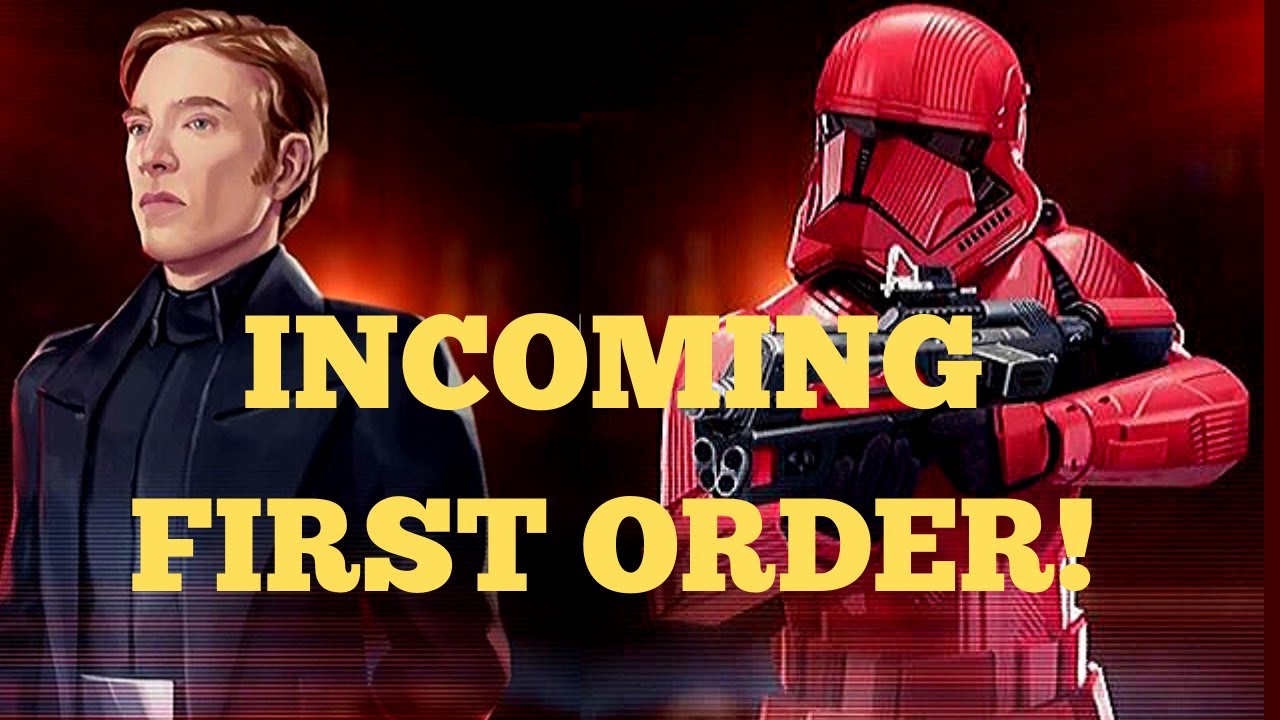 Swgoh New First Order Content - YouTube