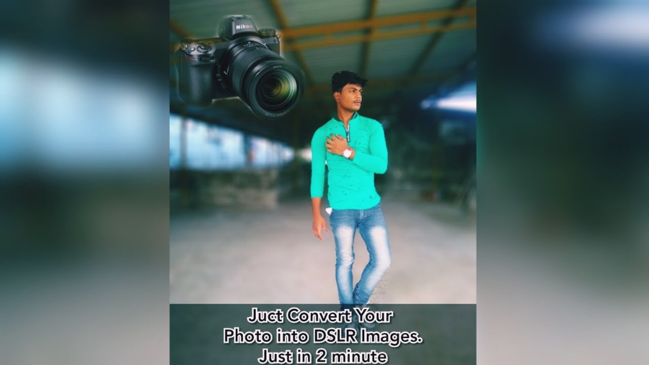 Convert your photo into DSLR just in 2 minute. - YouTube