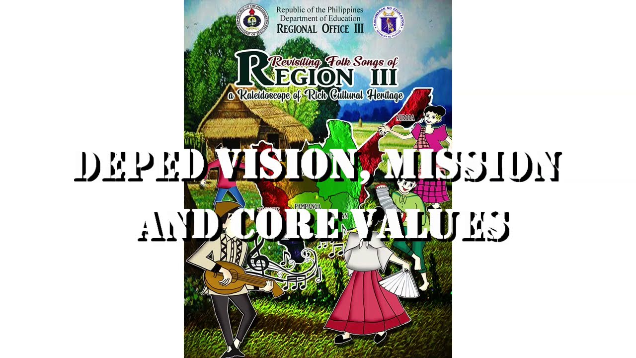 DEPED VISION MISSION AND CORE VALUES - YouTube