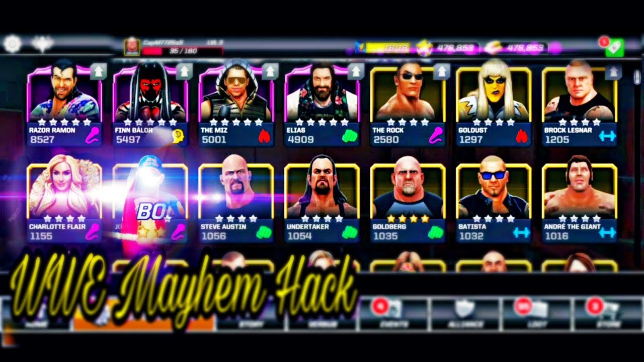 WWE MAYHEM 2019 Working HACK MUST READ DESCRIPTION - YouTube