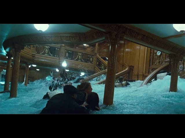 Titanic Ship Underwater Grand Staircase