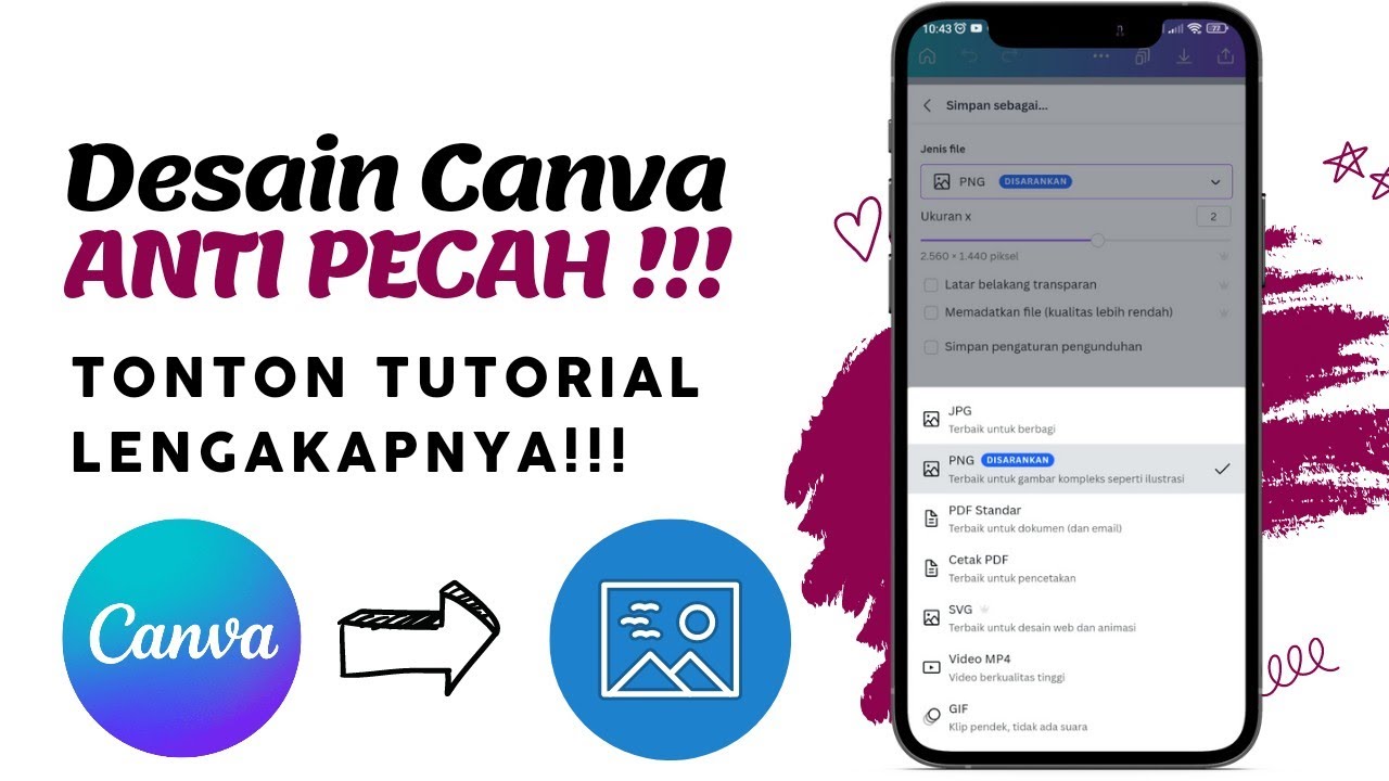 Begini Cara Menyimpan Desain Canva Agar Tidak Pecah B