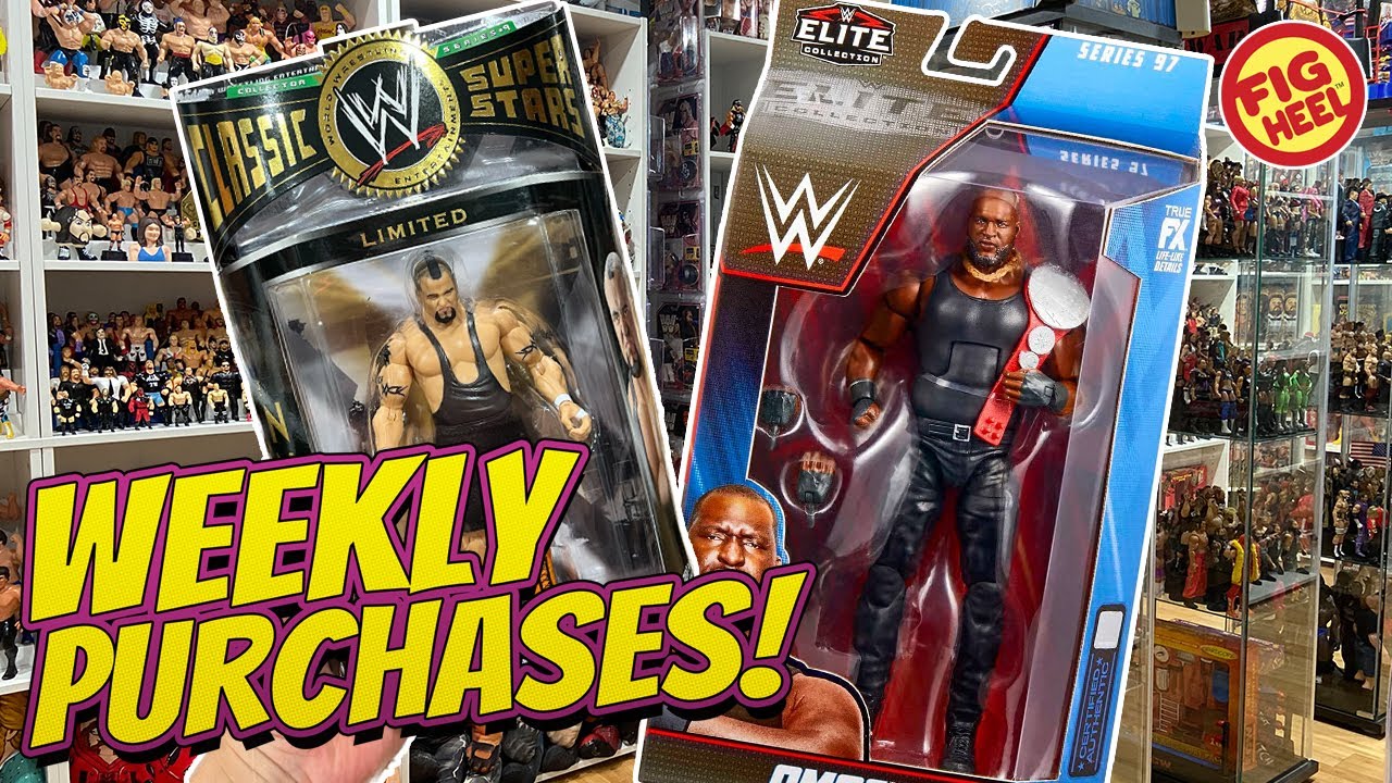 WEEKLY PURCHASES! RARE Employee WWE Figure, Elites, Funko Pop!, AEW ...