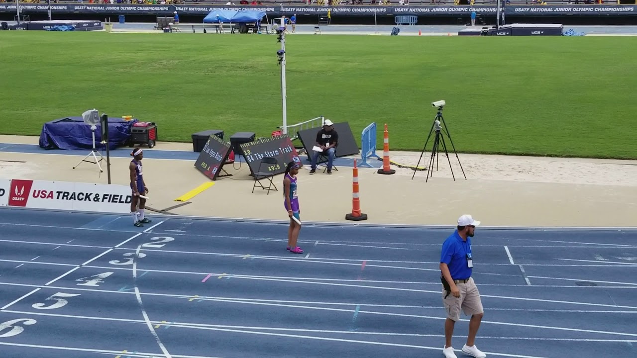 Darian Harris 2018 USATF JR. Olympics - YouTube