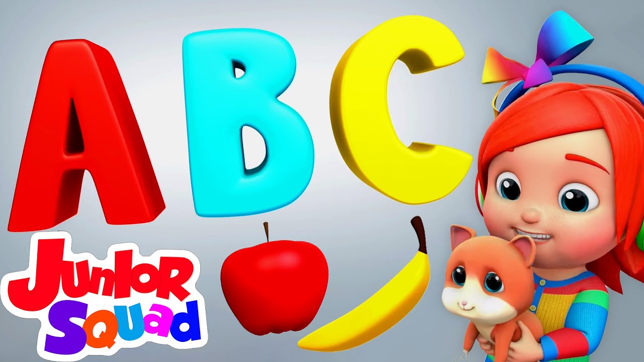 Lagu ABC phonics | Video edukasi | Junior Squad Indonesia | Kartun anak ...