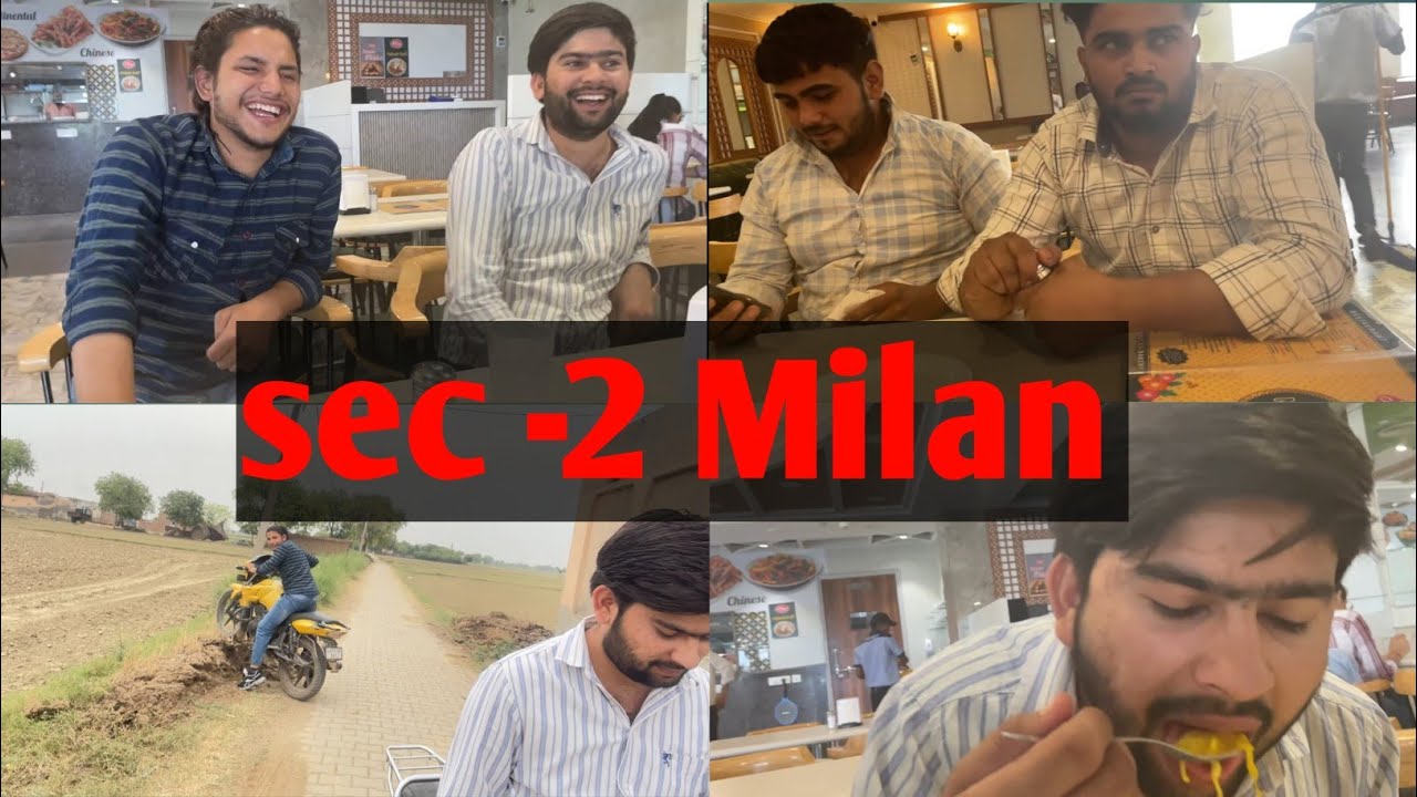 bhai Sandeep ke saath sec 2 Milan #vlogs - YouTube