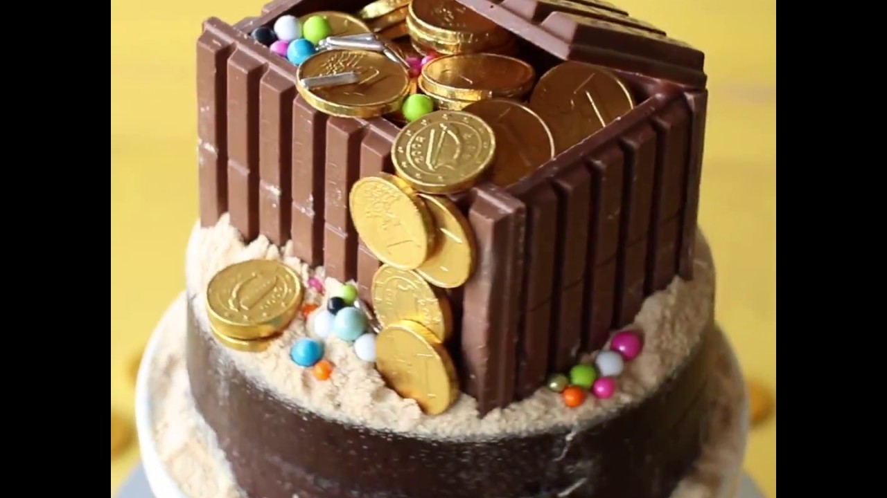 how to make kit kat treasure cake | cake recipe | kit kat cake | by ...
