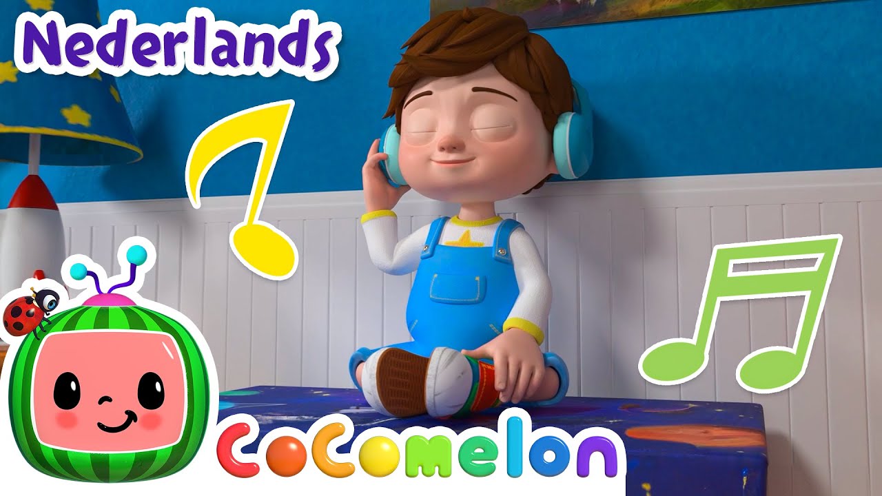 Tom houdt van zijn rustige tijd met muziek | CoComelon Nederlands ...