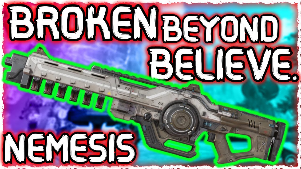 The NEW WEAPON NEMESIS IS SUPER OP. Apex Legends Stream Highlights ...