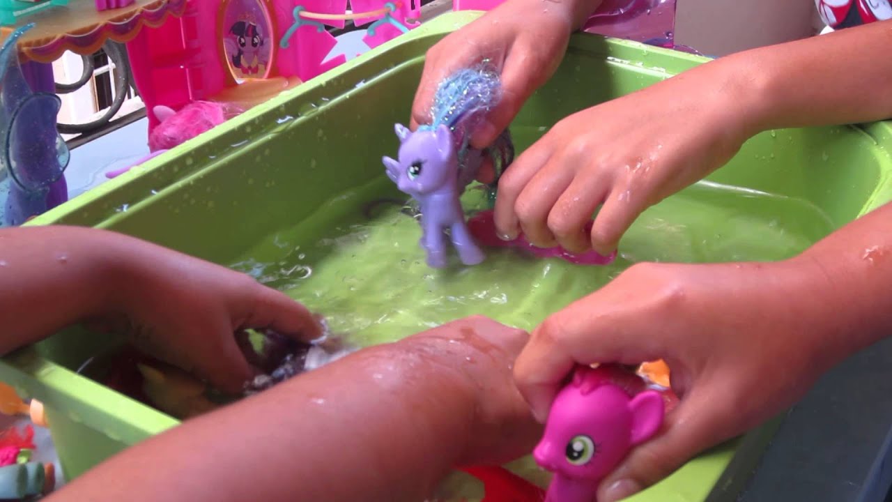 My Little Pony Crazy Pool Party MLP Part 2 - YouTube