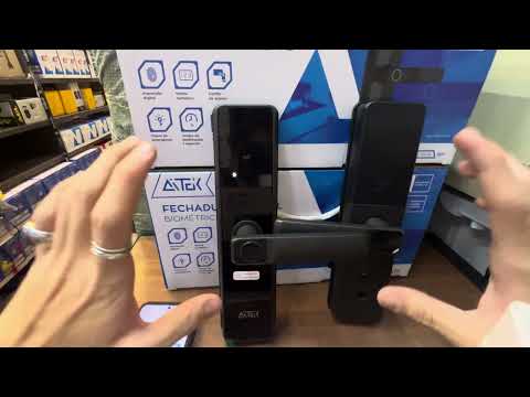 COMO CONFIGURAR FECHADURA INTELIGENTE ALPHA-201 AITEK - APP TUYA #fechadurainteligente #tuya #aitek