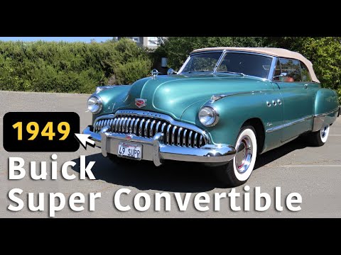 1949 Buick Convertible in Cirrus Green Metallic - YouTube