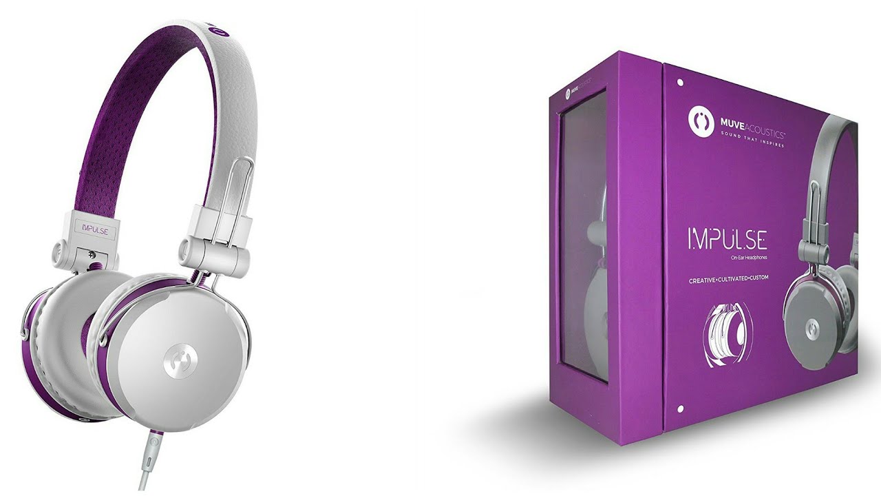 Muve Acoustics Impulse MA-1500SB On-Ear Headphone|Unboxing + Overview ...