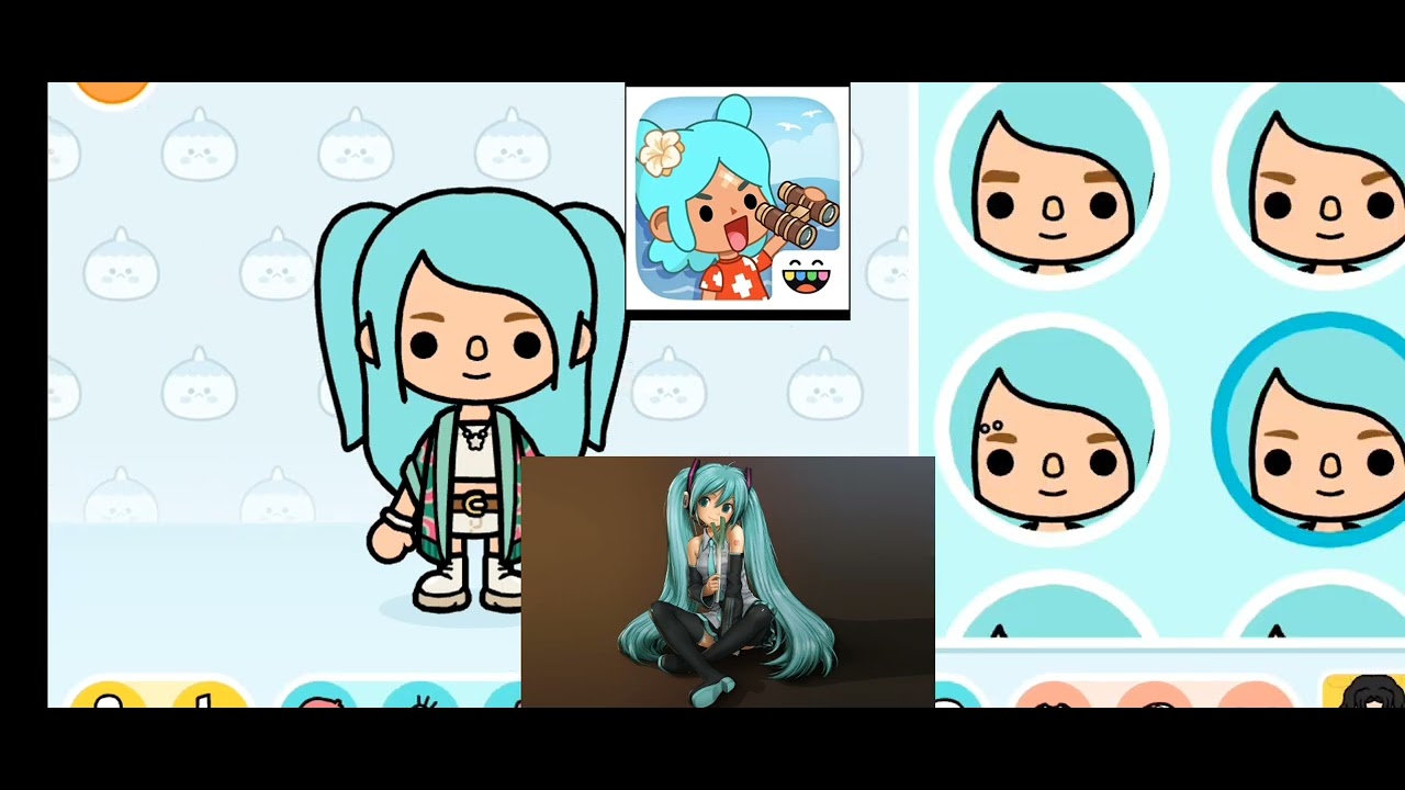 тока бока и аватар ворлд делаю аниме 😀🌼🌸 - YouTube