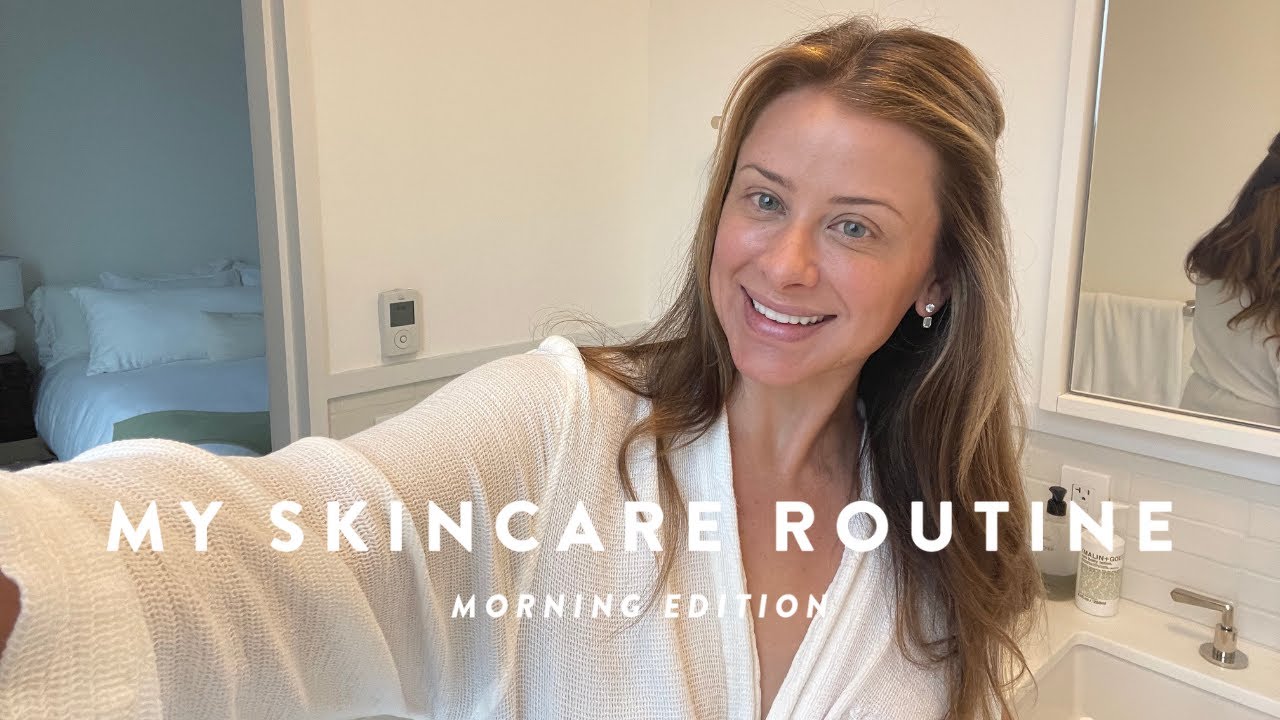 My Morning Routine for Glowing Skin - YouTube