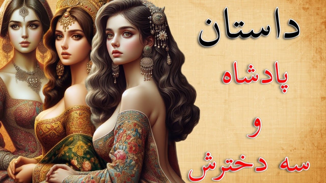 داستان فارسی قدیمی پادشاه و سه دخترش💥 پسر انقدر زیبا بود که پادشاه هر