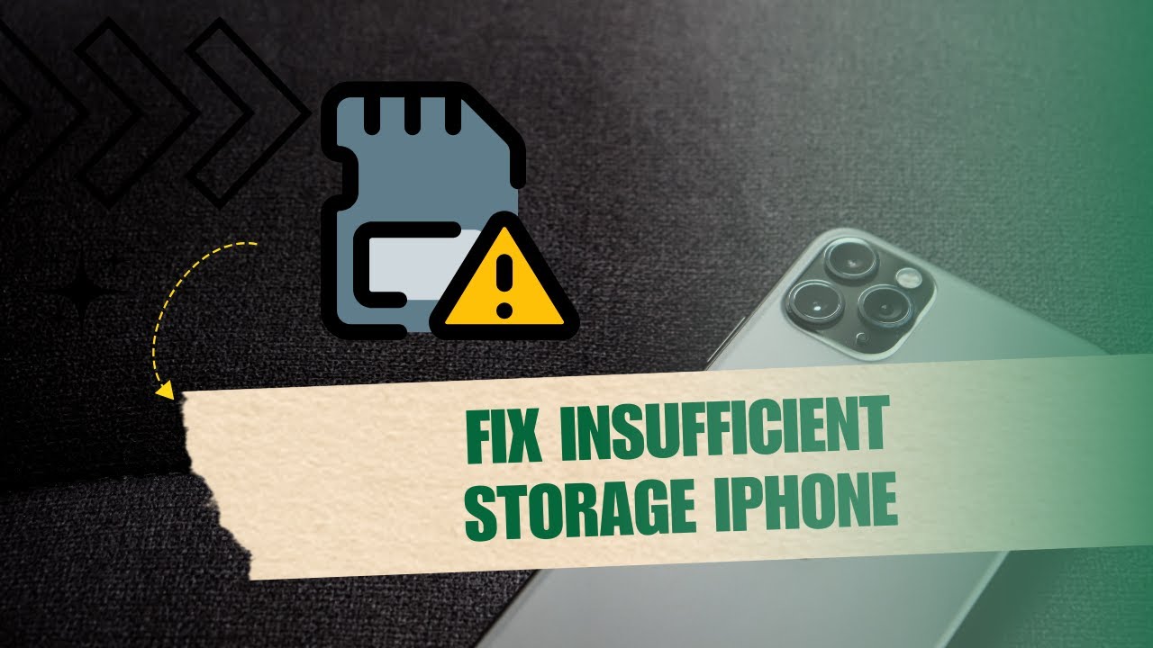 ️ EASY: How to Fix Insufficient Storage iPhone | 2025 - YouTube