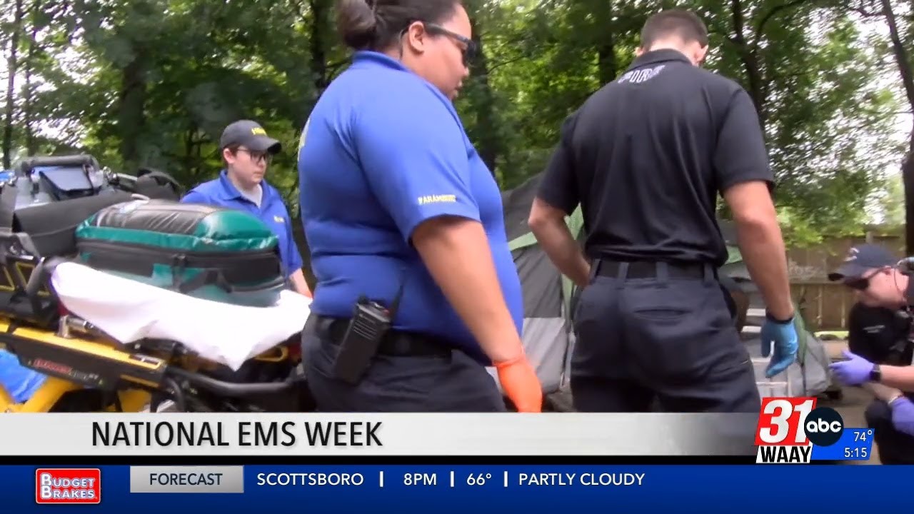 HEMSI workers appreciated for National EMS Week - YouTube
