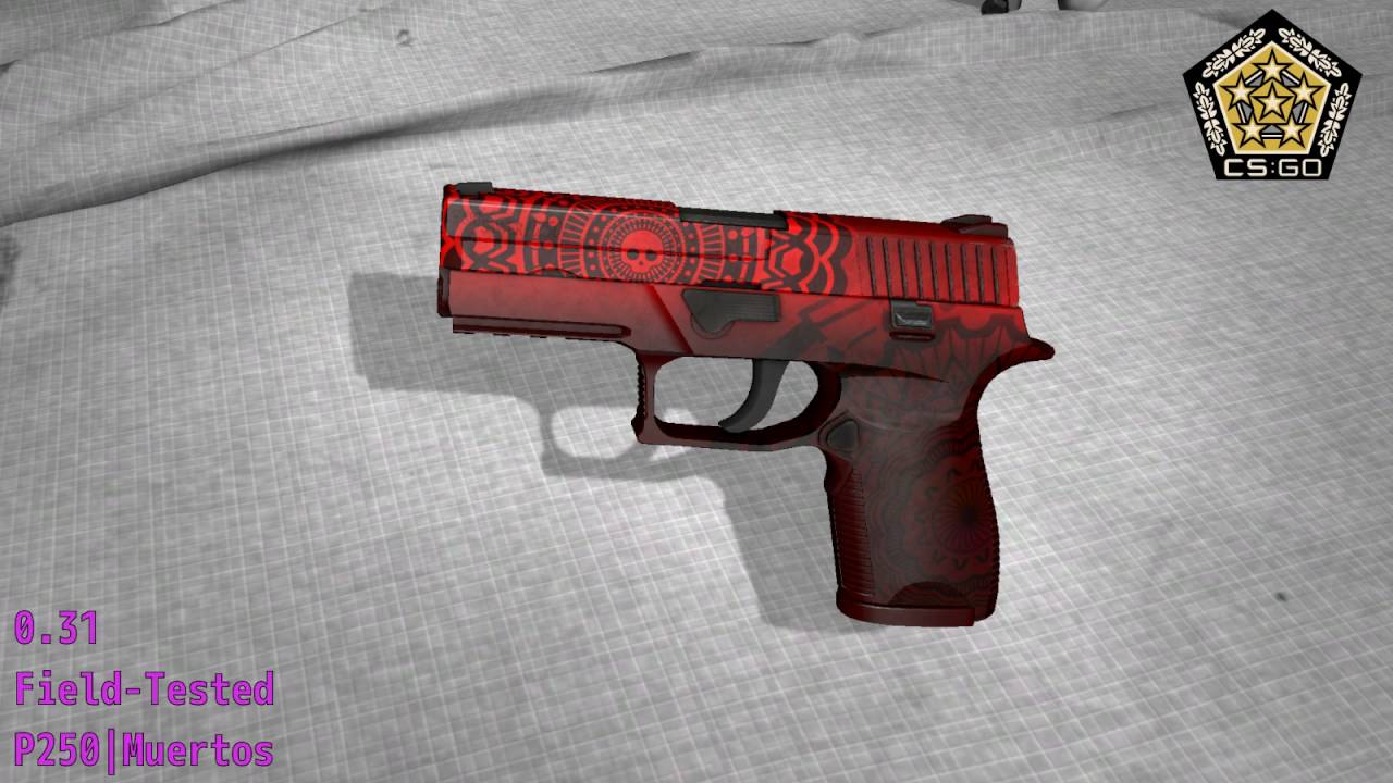 P250 Muertos Wear/Float - YouTube