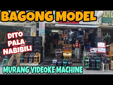NAKAKAGULAT ang BABA ng PRESYO ng VIDEOKE MACHINE sa RAON, QUIAPO. ABOT KAYA na NG BULSA
