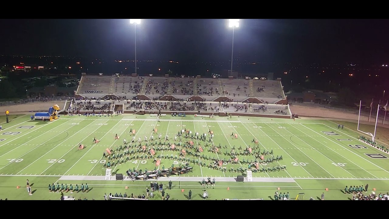 Lake Ridge Band Halftime Show, Metallic Offerings - YouTube