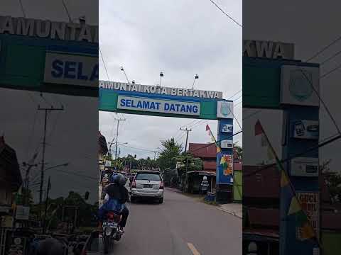 indahnya pemandangan kota Amuntai, HSU, Kalsel