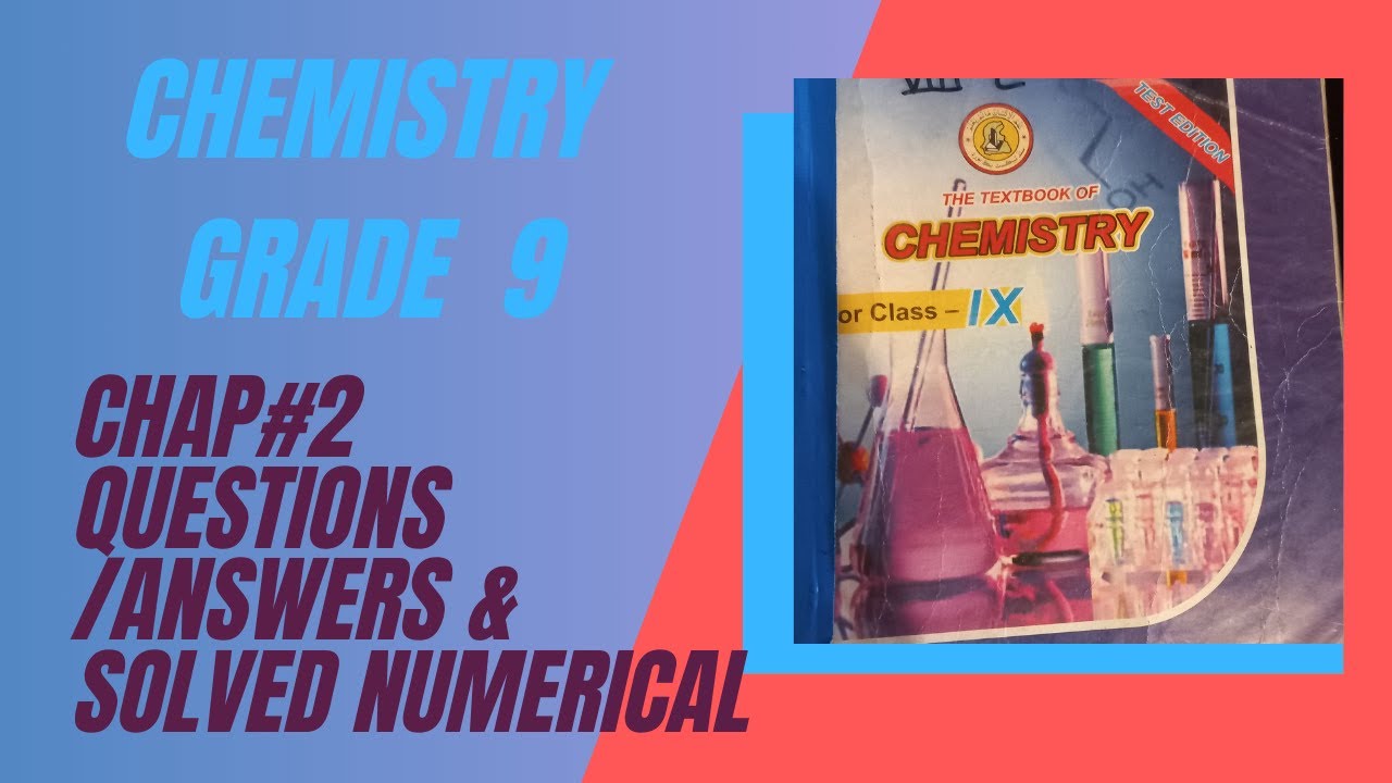|grade 9|chemistry|Chapter 2|Atomic Structure |Solved|samiya hussain ...