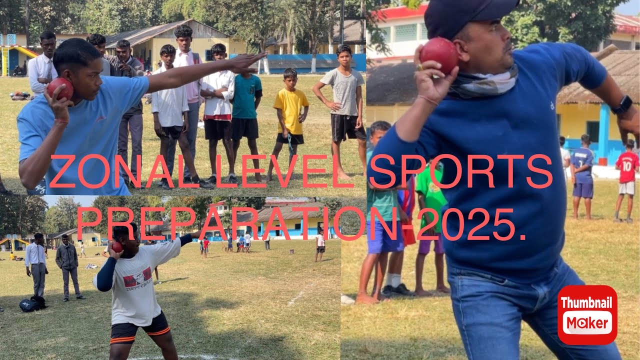 ZONAL LEVEL SPORTS PREPARATION-2025 - YouTube