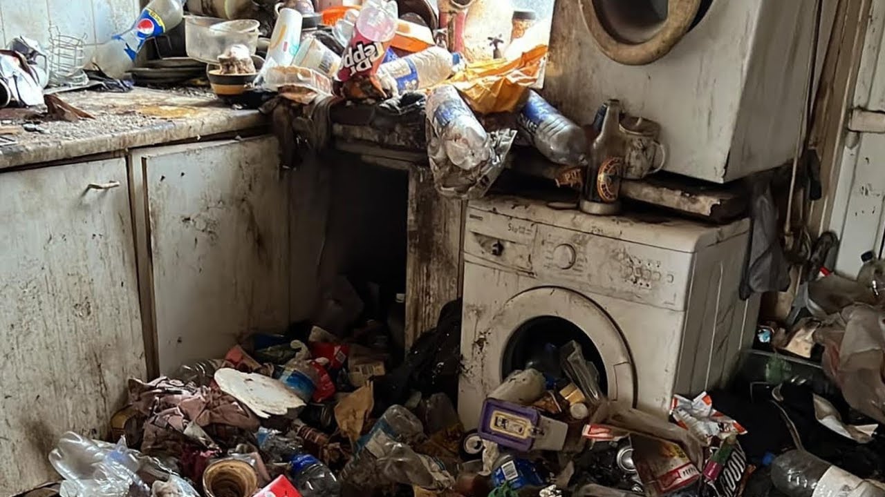 Clean up the dirty yard and old house | clean and clean is really ...