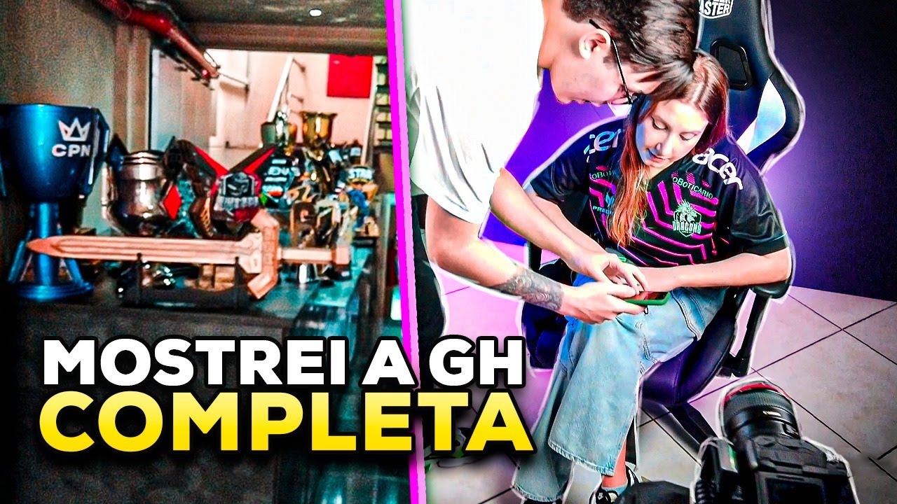 MOSTREI A GH COMPLETA PRA VOCÊS E FALEI SOBRE MEU GRANDE PLANO DE ARENA ...