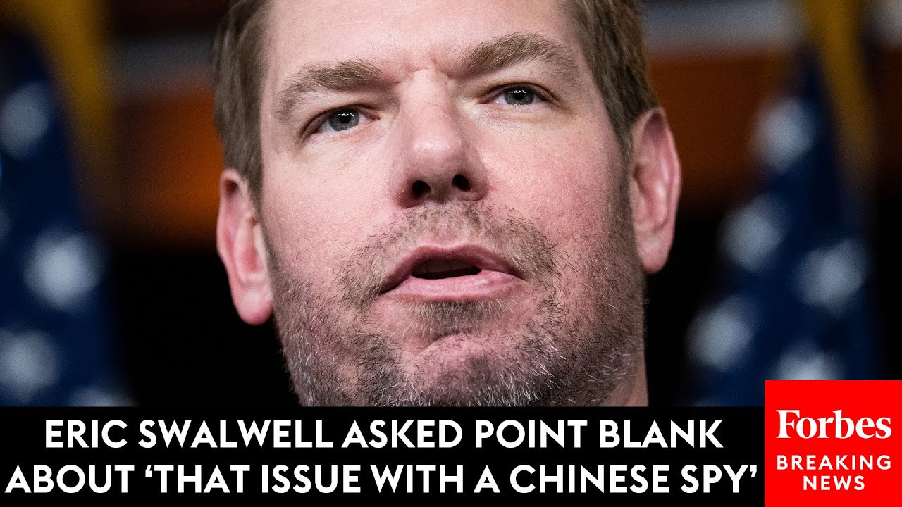 Eric Swalwell Asked Point Blank About 'That Issue With A Chinese Spy ...